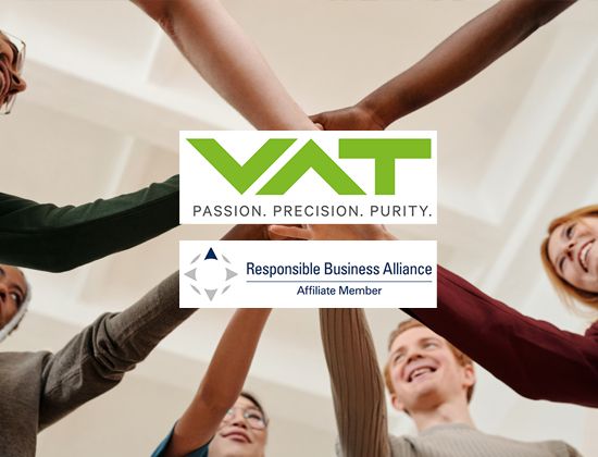 VAT joins the Responsible Business Alliance (RBA) - VAT Group