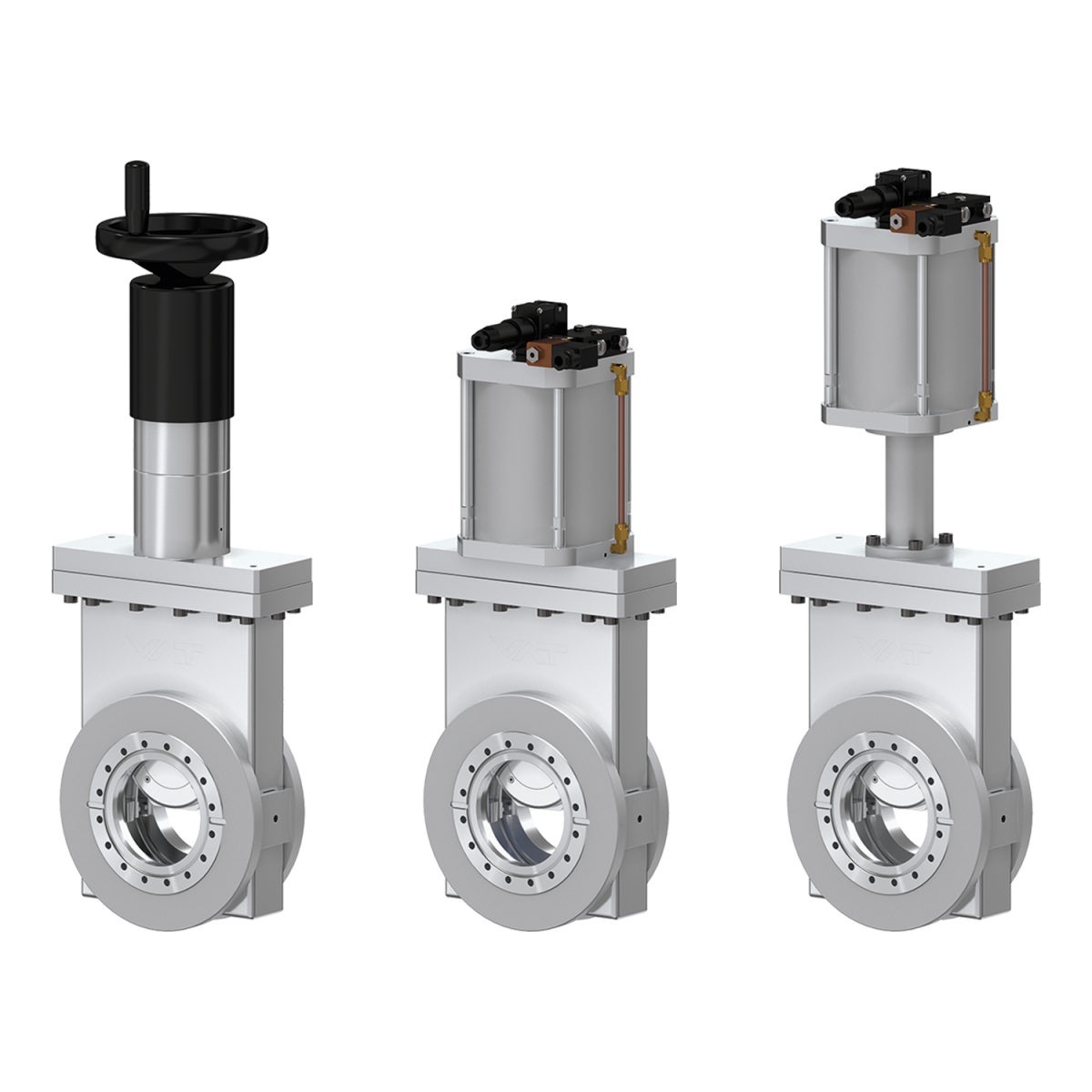VAT 48.1 Extreme High Vacuum All Metal Gate Valve for High Temperatures ...