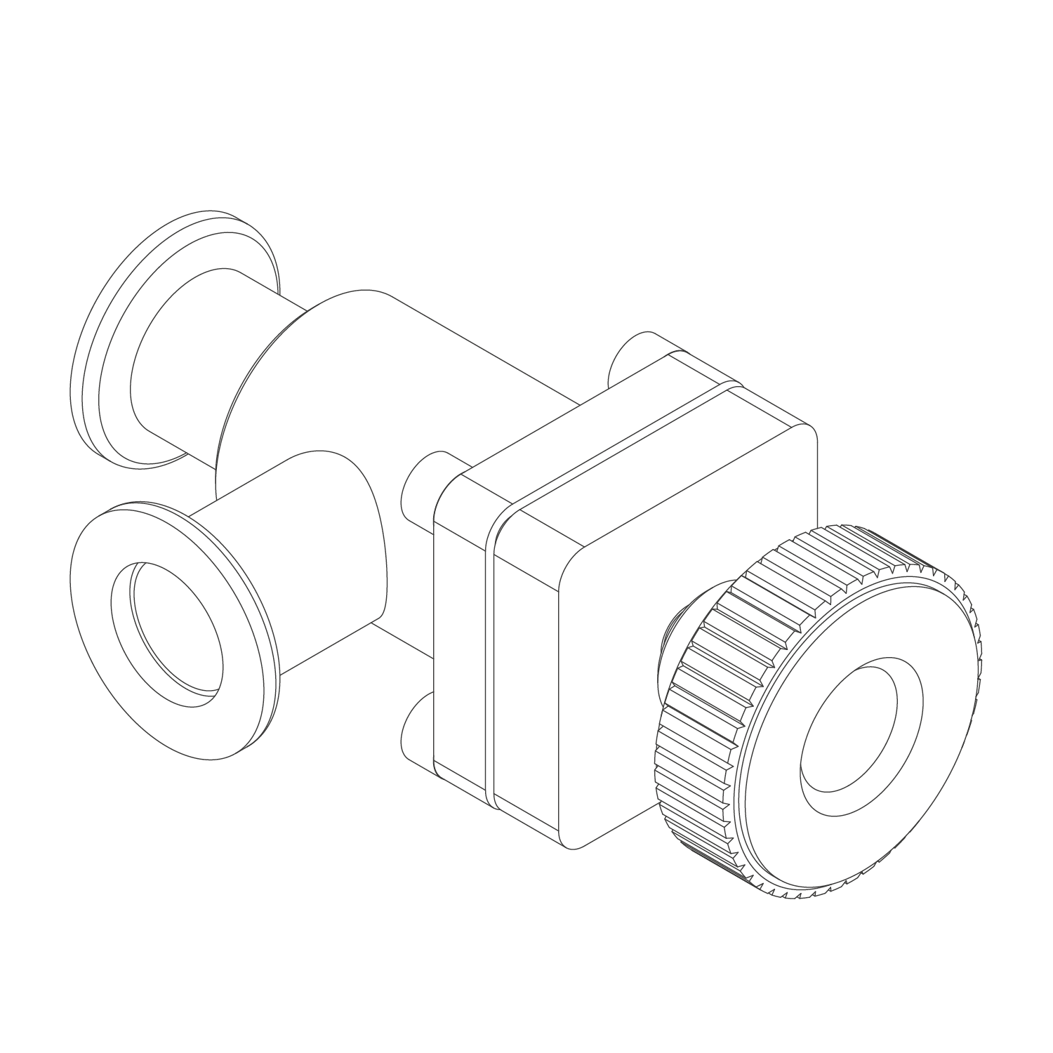 ITER Type 25 UHV Angle Valve - VAT Group